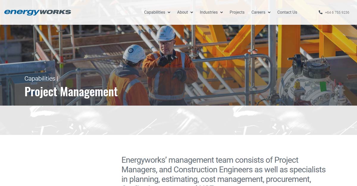 Contact Us - Energyworks Limited